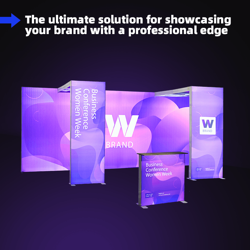 Tradeshow SEG Modular Lightbox Display Kit H